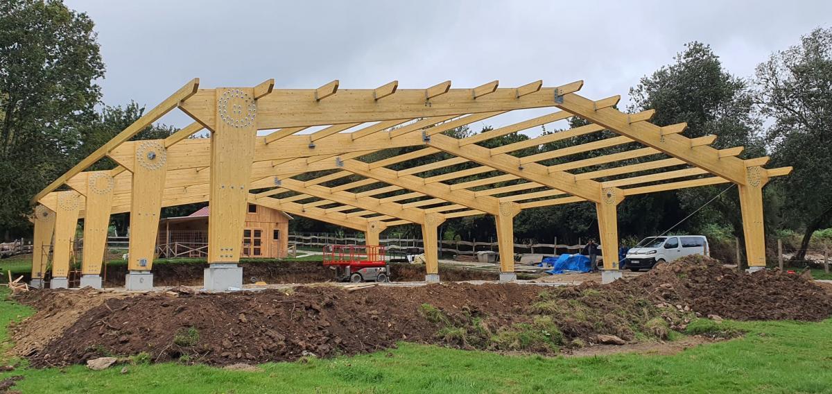 Pórtico biarticulado – EJESTRU